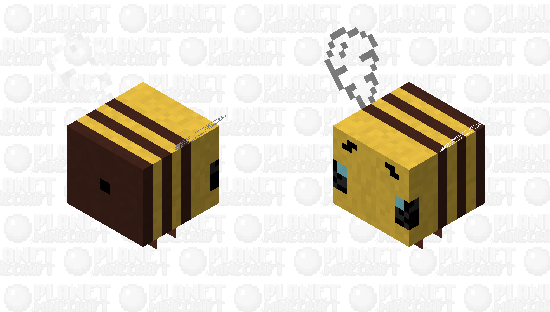 Big Bee Minecraft Mob Skin