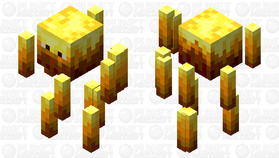 Blaze Fix Minecraft Mob Skin