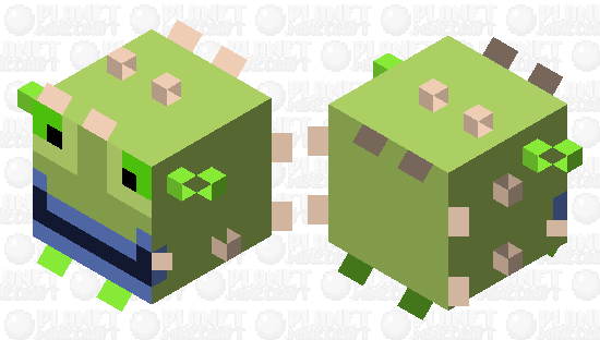 Rare Toe Jammer Minecraft Mob Skin