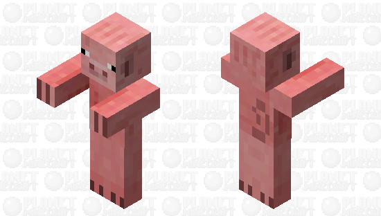 old pigman Minecraft Mob Skin