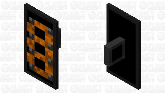 Fire shield Minecraft Mob Skin