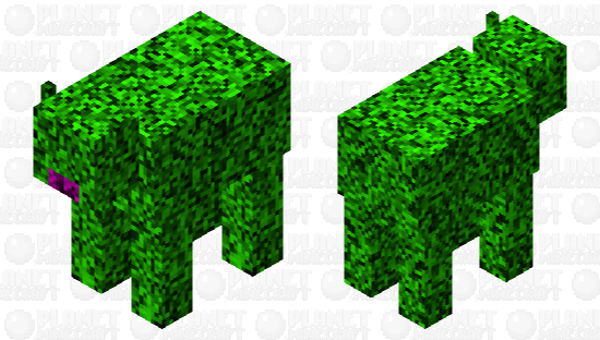 Glitch cow Minecraft Mob Skin