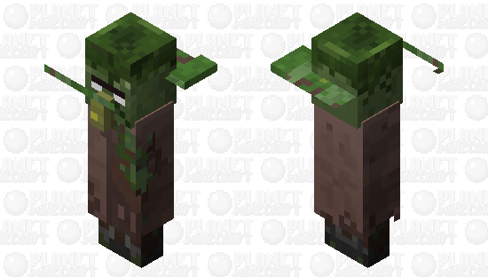 very strange villager Minecraft Mob Skin