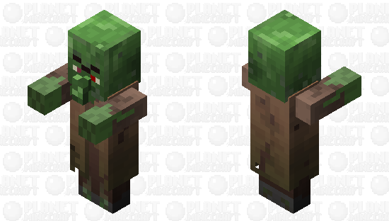 Programmer Art Zombie Fletcher Minecraft Mob Skin