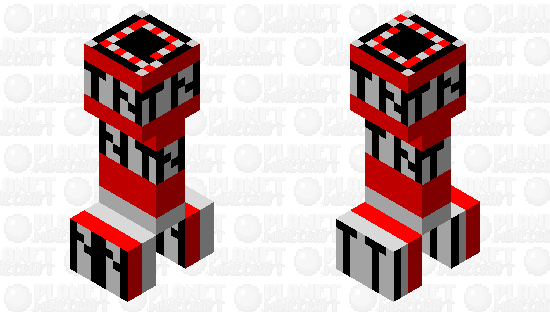 TNT creeper mob skin Minecraft Mob Skin