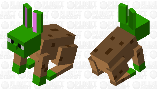 Baby yoda/Grogu Minecraft Mob Skin