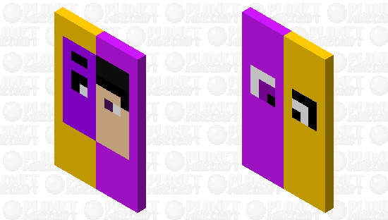 Purple Guy Cape Minecraft Mob Skin