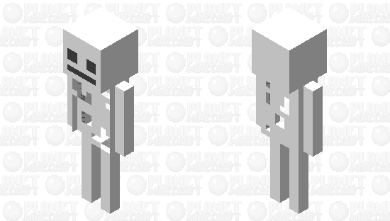 Skeleton Minecraft Mob Skin