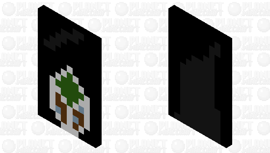 Mini grass block cape Minecraft Mob Skin