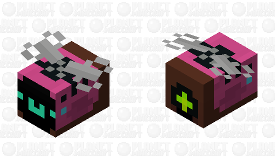 Slime rancher Drone Pretty Loud Chroma Pack Minecraft Mob Skin