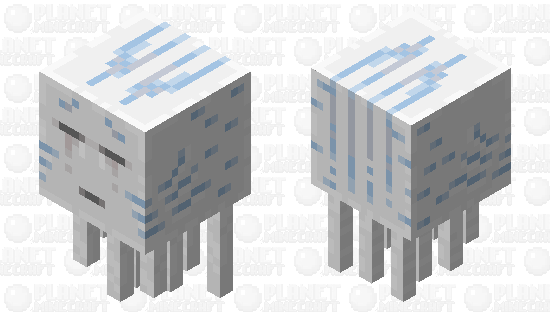 Blue Ghast/Soul Fire Ghast Minecraft Mob Skin