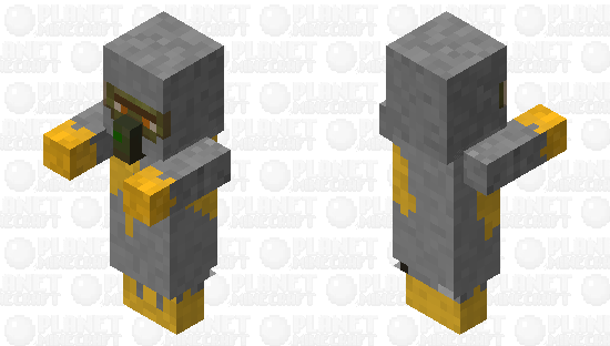 Zombified Beekeeper Minecraft Mob Skin