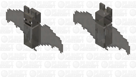 Ghost Bat Minecraft Mob Skin