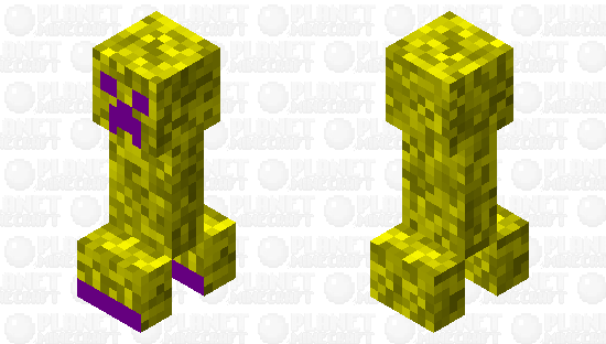 spring-lock creeper prototype 01 Minecraft Mob Skin