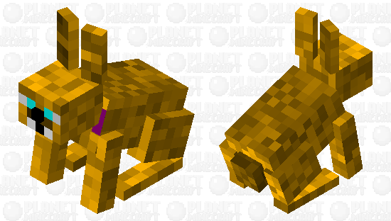 Spring Bonnie Minecraft Mob Skin