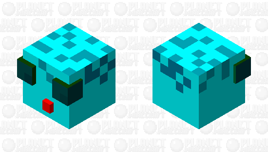 icey cute slime Minecraft Mob Skin