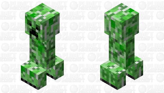 Common creeper Minecraft Mob Skin