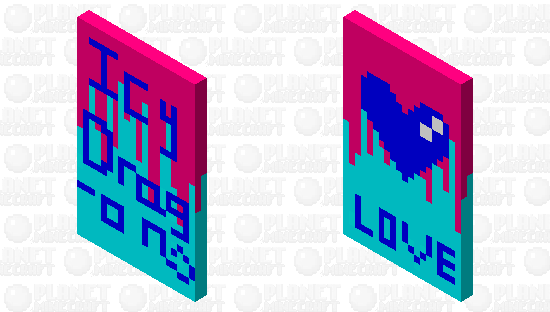 Official Icy Dragon Cape Minecraft Mob Skin