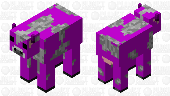 Purple Mooshroom Minecraft Mob Skin
