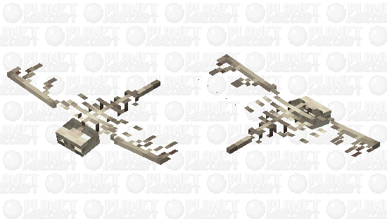 Skeleton Phantom Minecraft Mob Skin