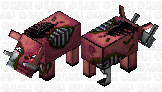 zoglin cute Minecraft Mob Skin