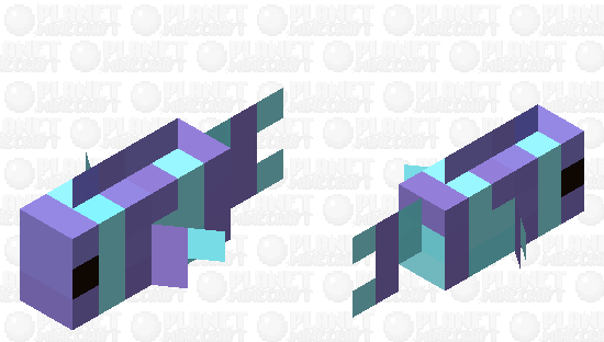 Different Coloured Tropical Fish Minecraft Mob Skin