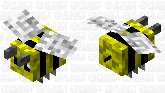 cute bee Minecraft Mob Skin