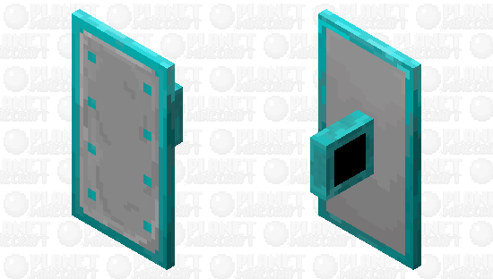 Diamond Sheild Minecraft Mob Skin