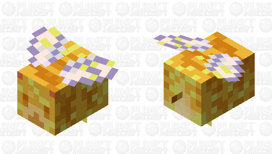 Pollen Been Minecraft Mob Skin