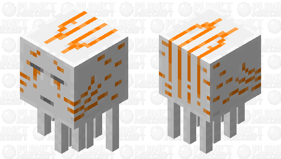 Lava Crying Ghast Minecraft Mob Skin