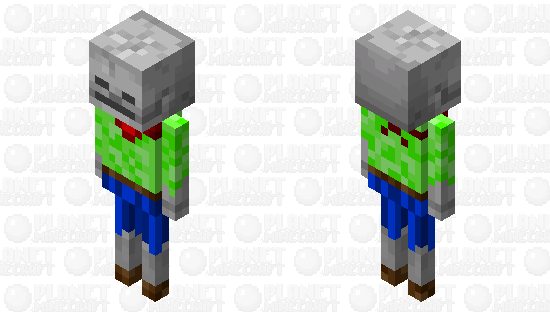 skeleton-cowboy Minecraft Mob Skin