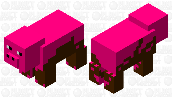 muddy pig Minecraft Mob Skin