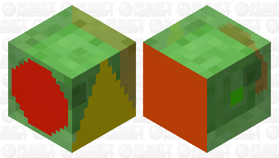 Shapes slime Minecraft Mob Skin