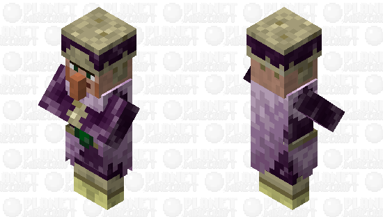 Optifine Villagers end villager retexture Minecraft Mob Skin