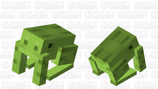 green frog Minecraft Mob Skin