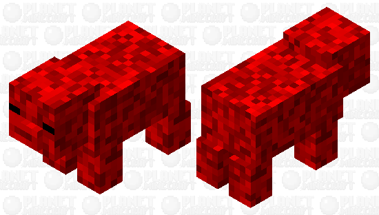 Blood Pig Minecraft Mob Skin