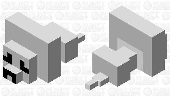 Little worm Minecraft Mob Skin