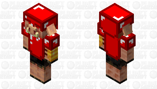 Lord Skyler's piglin brute guard Minecraft Mob Skin