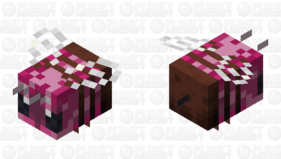 Blubber Bee [weird candy bee thing] Minecraft Mob Skin