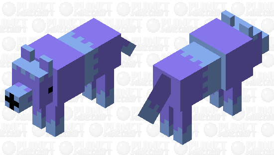 OMG LOOK AT THIS WOLF!!! Minecraft Mob Skin