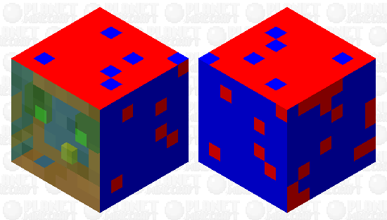 Rainbow Slime Minecraft Mob Skin