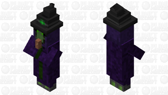 Witch Minecraft Mob Skin