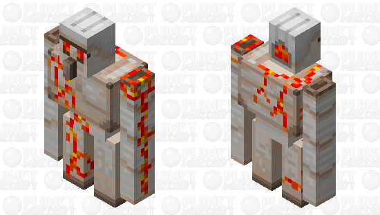 infernal golem Minecraft Mob Skin