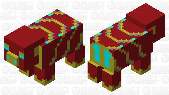 Iron Pig-Mark 50 Minecraft Mob Skin