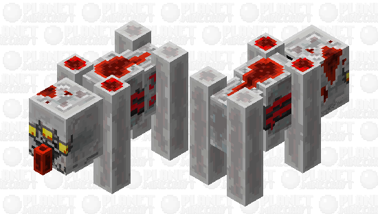 Redstone Revenger Minecraft Mob Skin