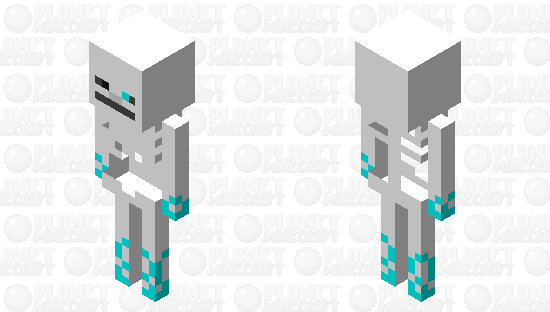 snowy the skeleton Minecraft Mob Skin