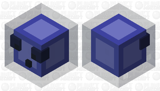 blue slime Minecraft Mob Skin