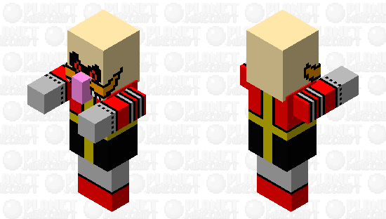 Dr. Robotnik Minecraft Mob Skin