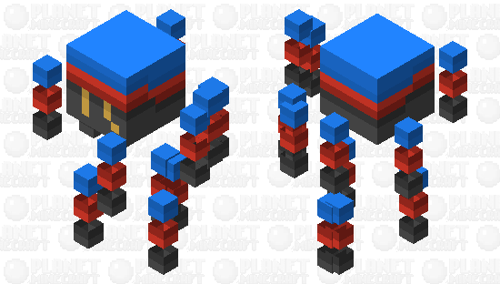.:Pride Mobs:. Polyamorous Blaze Minecraft Mob Skin
