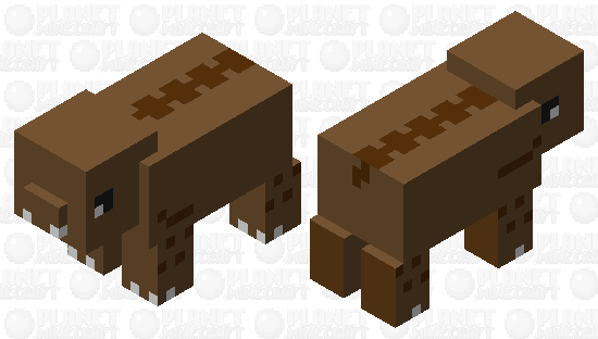 the rancor Minecraft Mob Skin